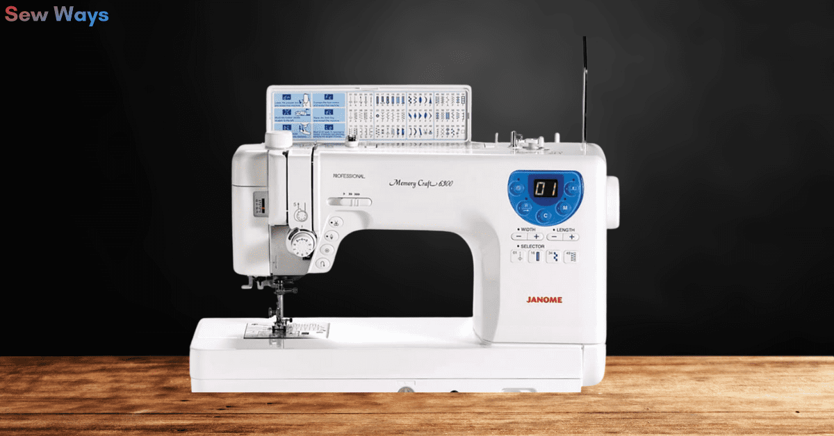 Janome Memory Craft 6300p Review - Is It Worth It?